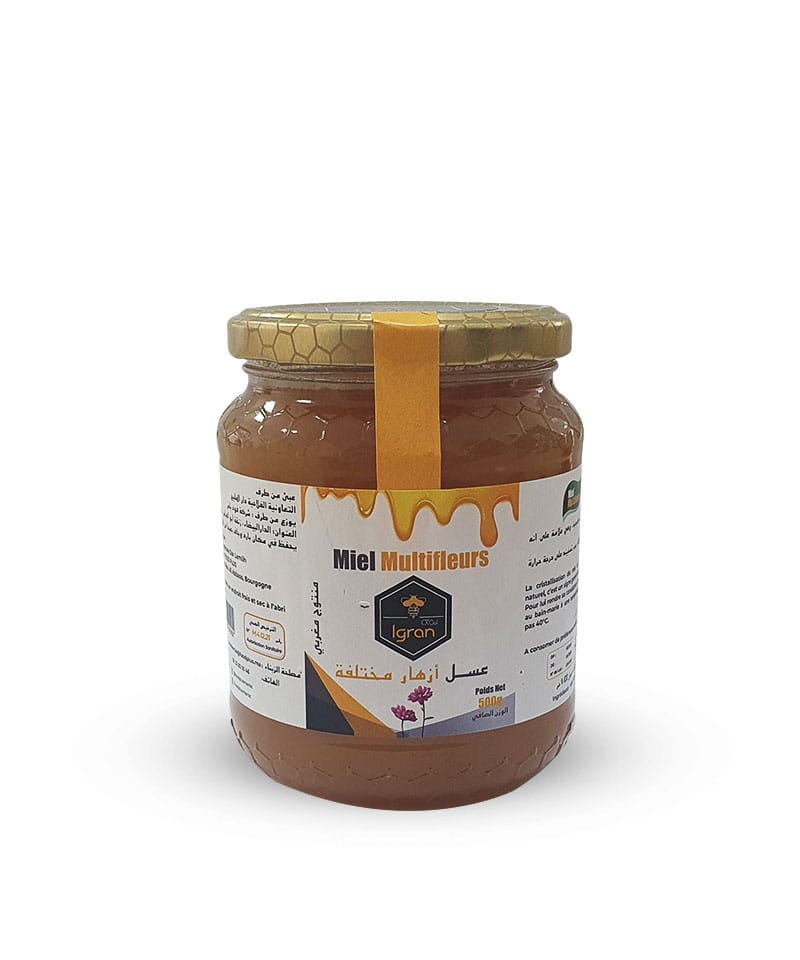 Miel Multifleurs |500G – Food Plus